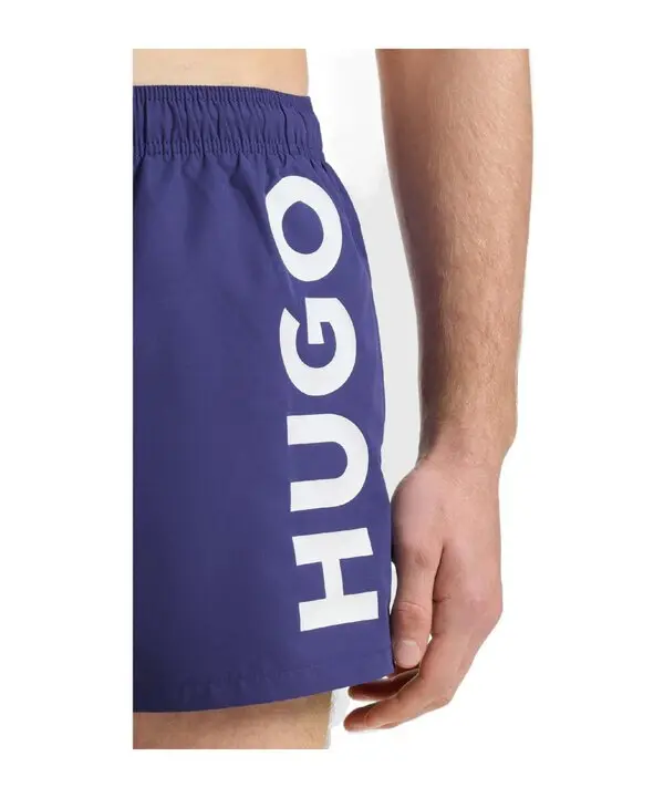 Hugo Boss Abas Swim Shorts With Vertical Logo