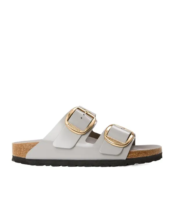 BIRKENSTOCK Arizona Big Buckle Sandals - Gray