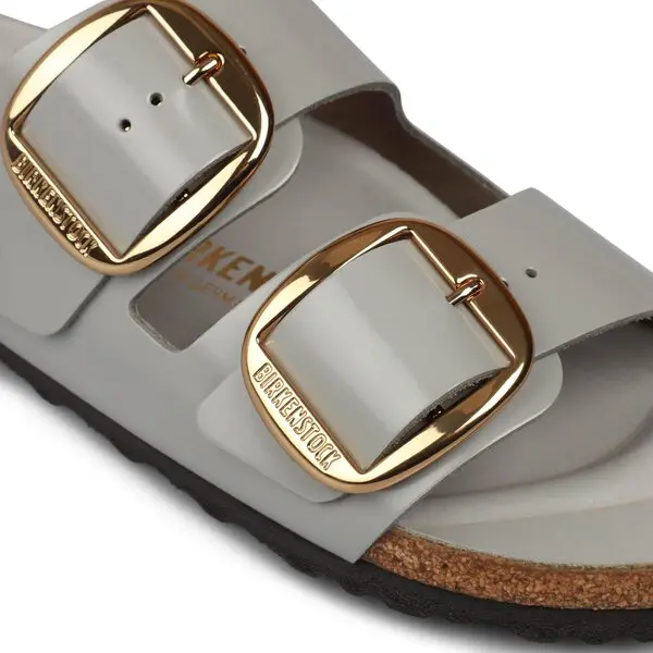 BIRKENSTOCK Arizona Big Buckle Sandals - Gray