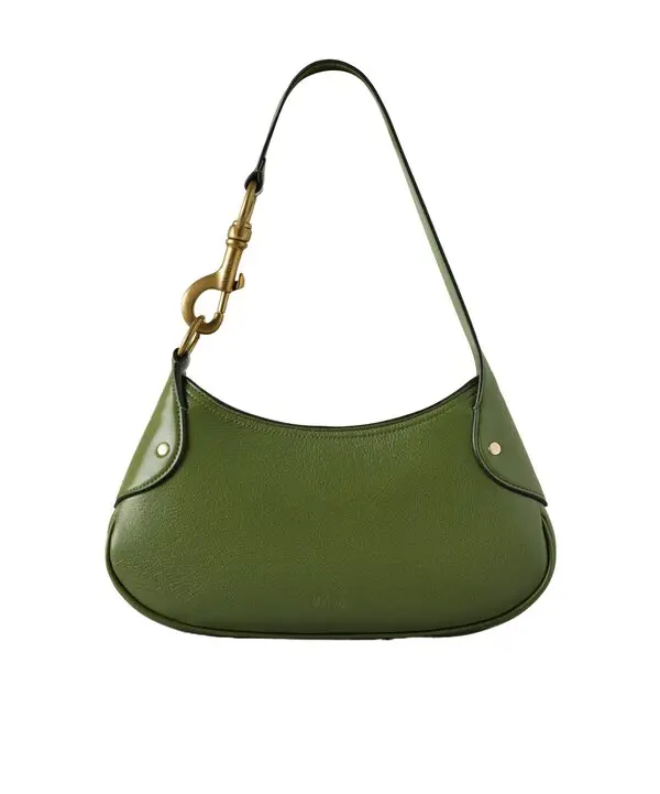 Mulberry Solid Color Bowling Bag