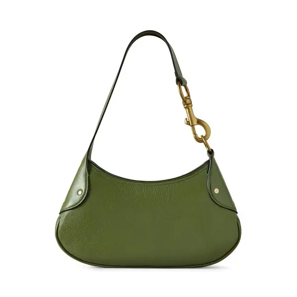 Mulberry Solid Color Bowling Bag