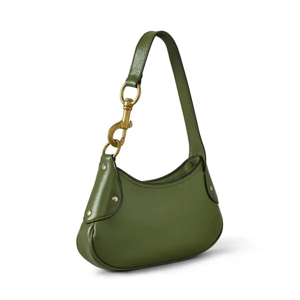 Mulberry Solid Color Bowling Bag