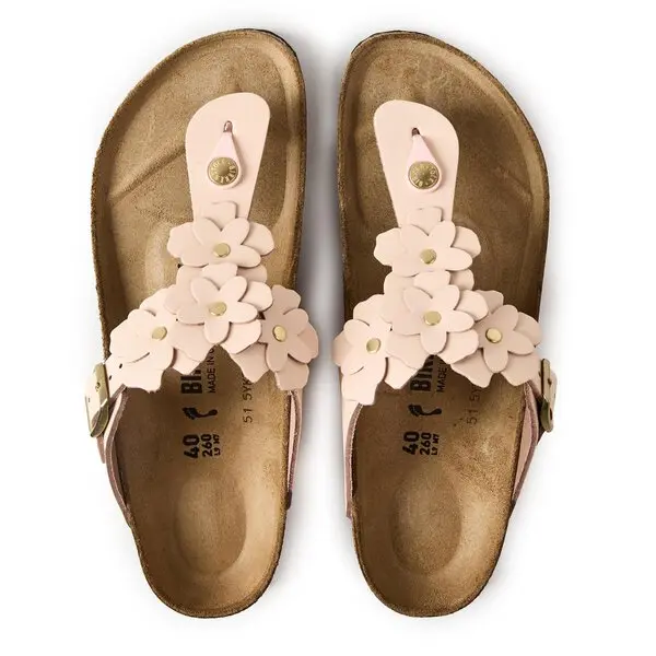 BIRKENSTOCK Gizeh Floral Flat Sandals