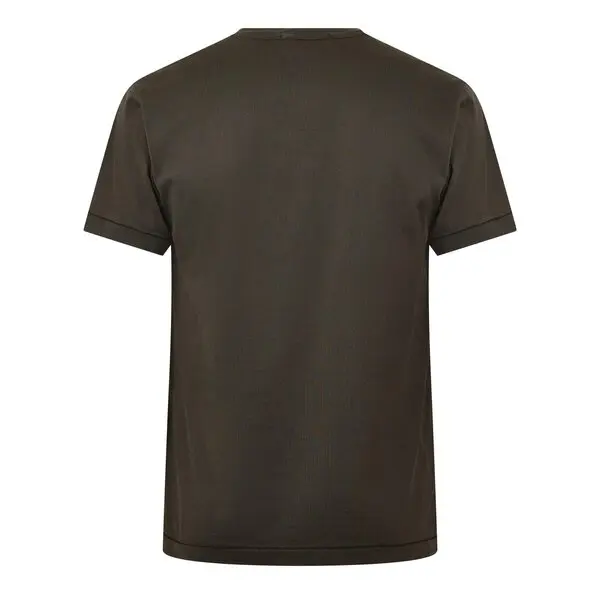 Stone Island Cotton Compass Logo Patch T-shirt