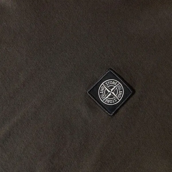 Stone Island Cotton Compass Logo Patch T-shirt