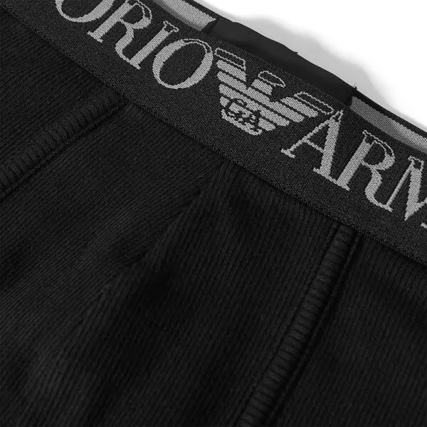 Emporio Armani Ribbed Cotton Boxer Briefs