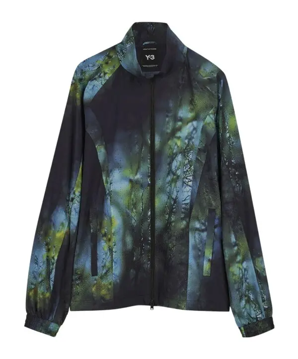 Y3 Printed Zip-up Windbreaker