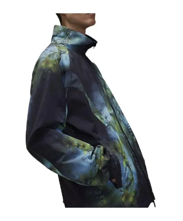 Y3 Printed Zip-up Windbreaker