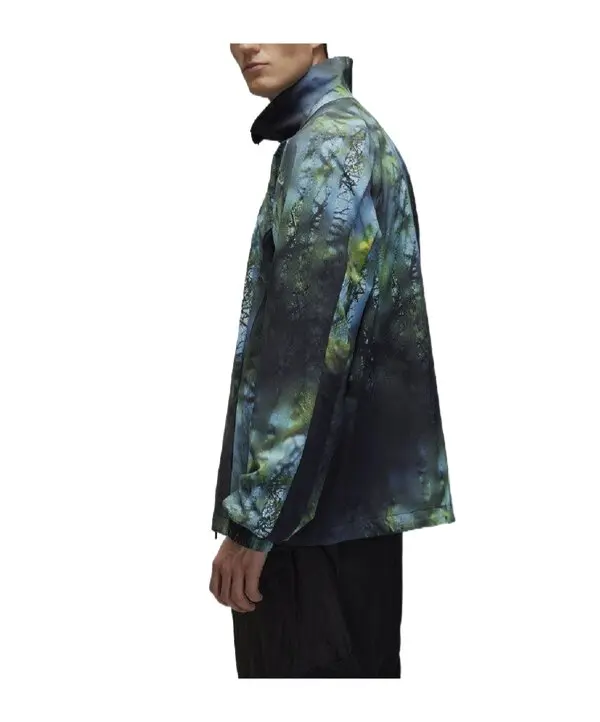 Y3 Printed Zip-up Windbreaker