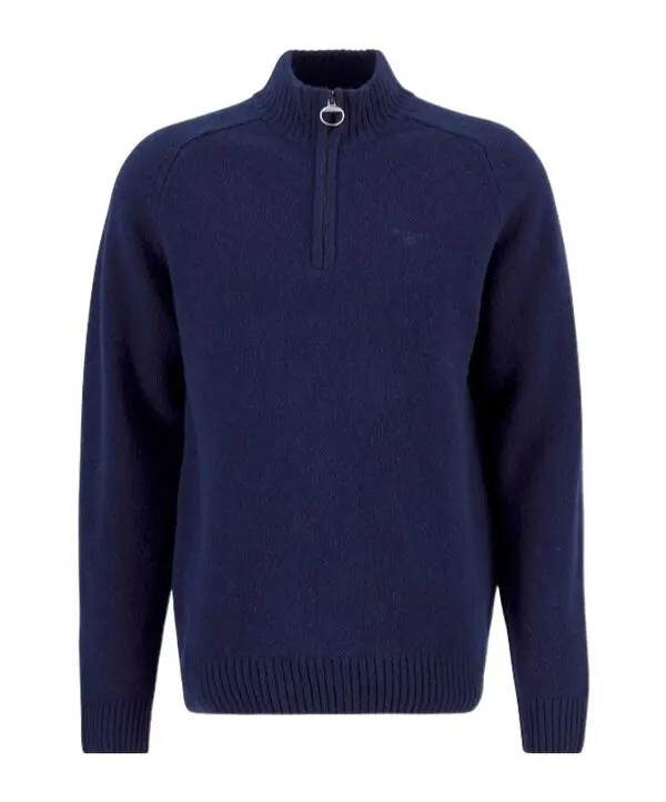Barbour Long-sleeved Half-zip Sweater