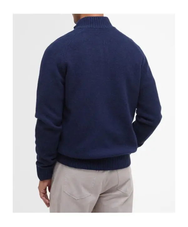 Barbour Long-sleeved Half-zip Sweater