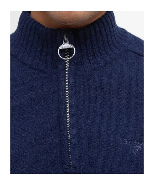 Barbour Long-sleeved Half-zip Sweater