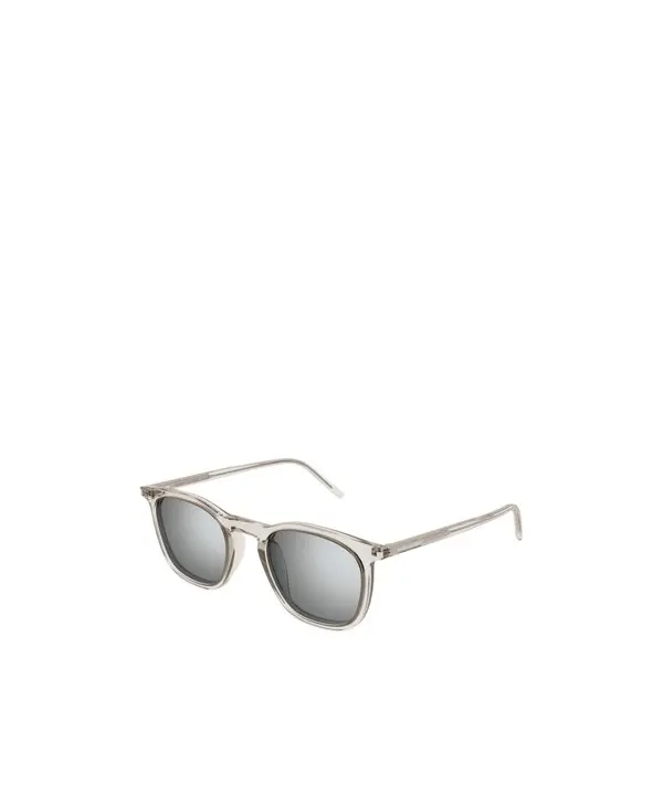 Saint Laurent Round Frame Sunglasses - Gray