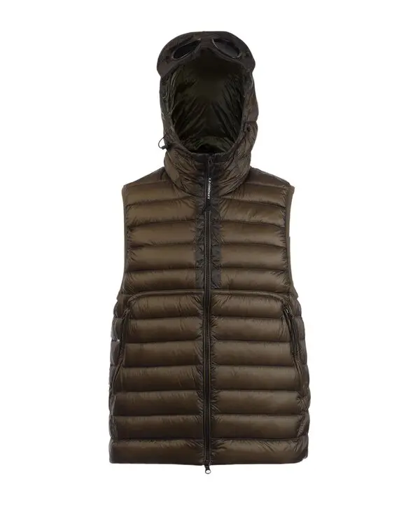 C.P. COMPANY D.d. Shell Goggle Down Gilet