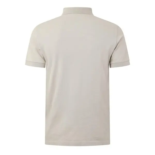 Stone Island Cotton Compass Logo Polo Shirt