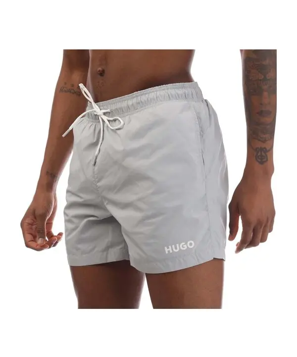 Hugo Boss Hugo Haiti Contrast Logo Swim Shorts