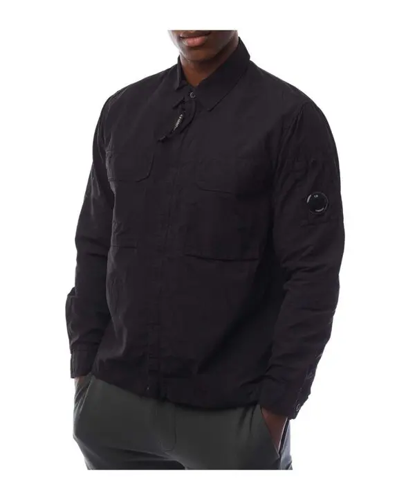 C.P. COMPANY Flatt Nylon Lens Overshirt