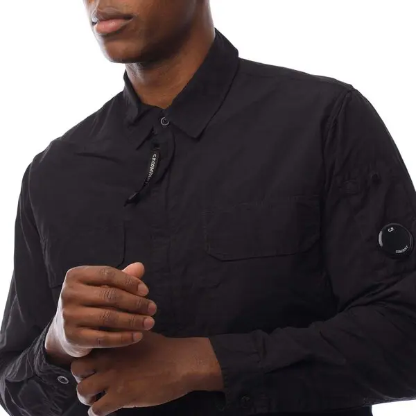 C.P. COMPANY Flatt Nylon Lens Overshirt
