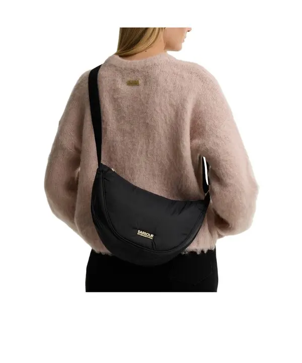 Barbour Solid Color Shoulder Bag