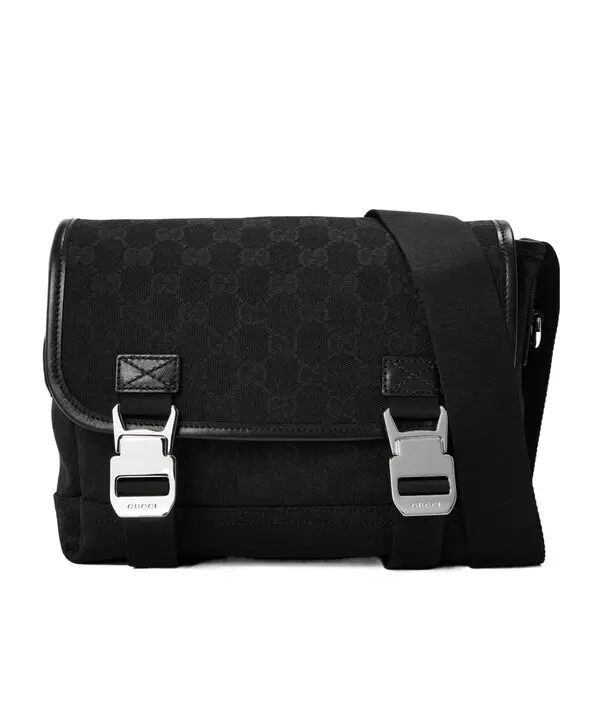 Gucci Solid Color Cross Body Bag