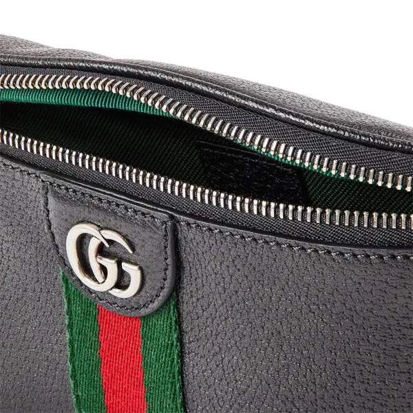 Gucci Solid Color Cross Body Bag