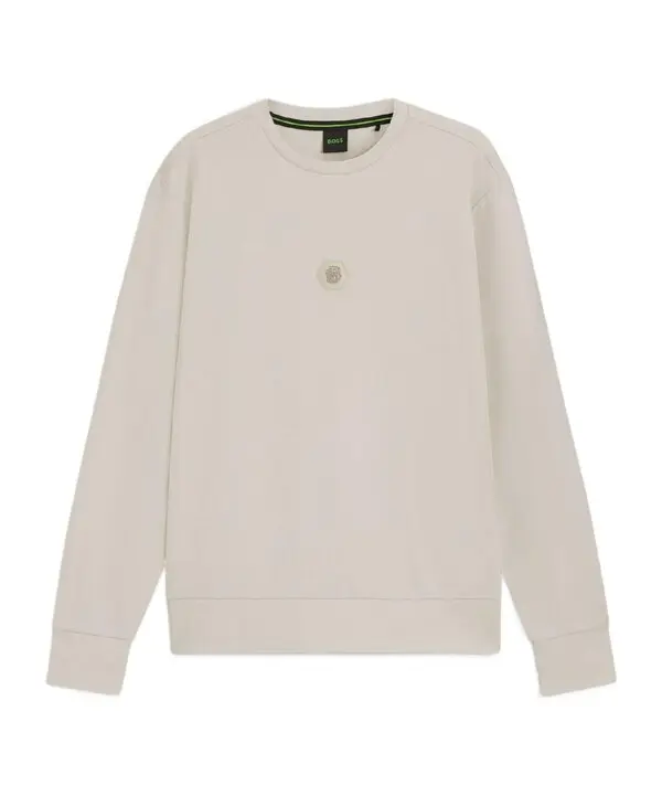 Hugo Boss Cn Future Cotton Blend Sweatshirt