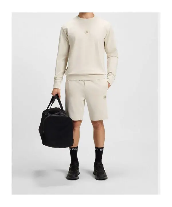 Hugo Boss Cn Future Cotton Blend Sweatshirt