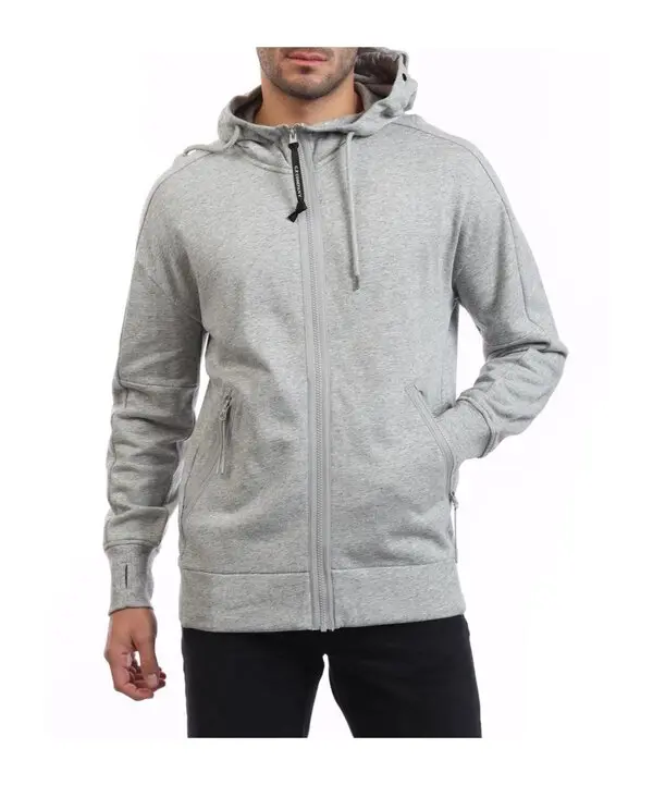 C.P. COMPANY Diagonal Raised Fleece Goggle Zip Hoodie