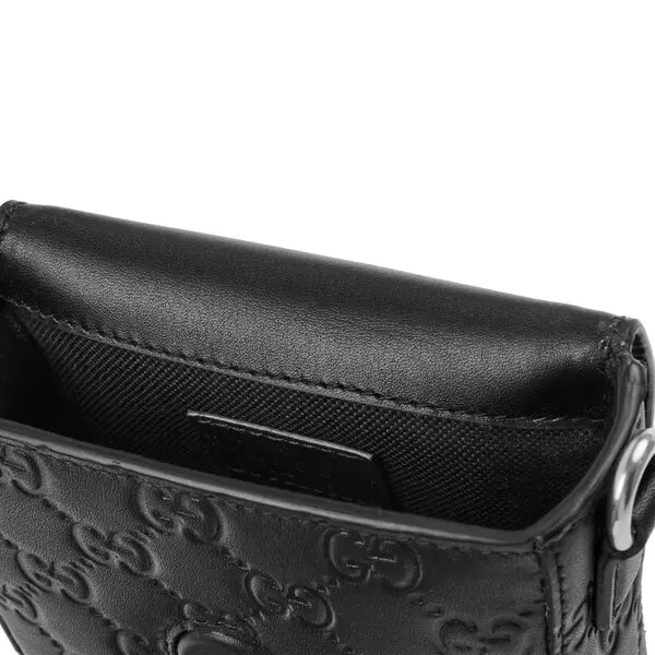 Gucci Solid Crossbody Bag