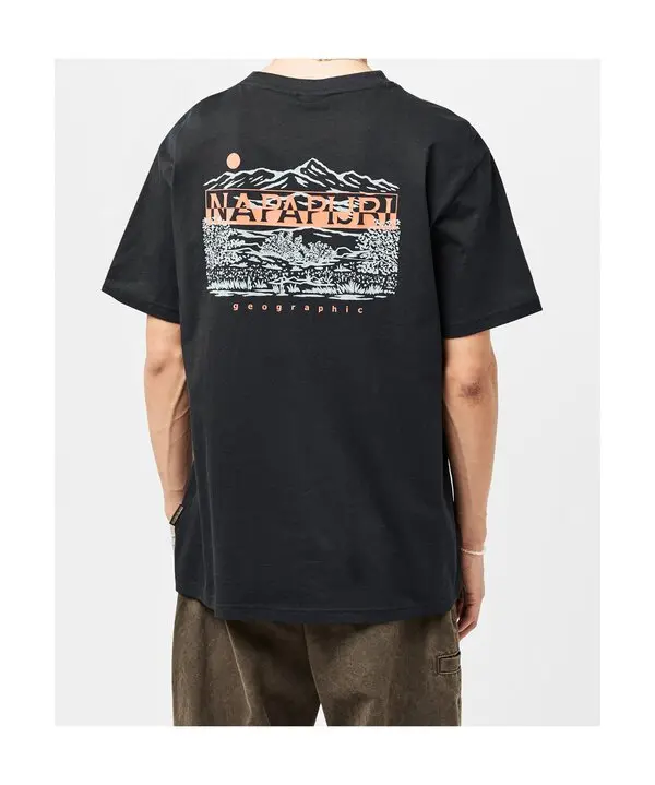 NAPAPIJRI Logo Crew Neck T-shirt