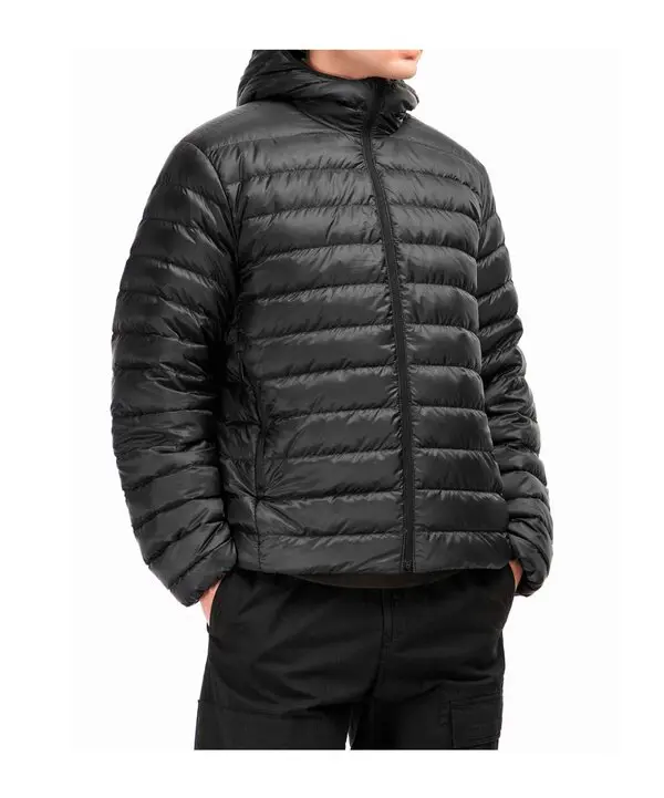 Canada Goose Quilted Zip-up Puffer Jacket - Black