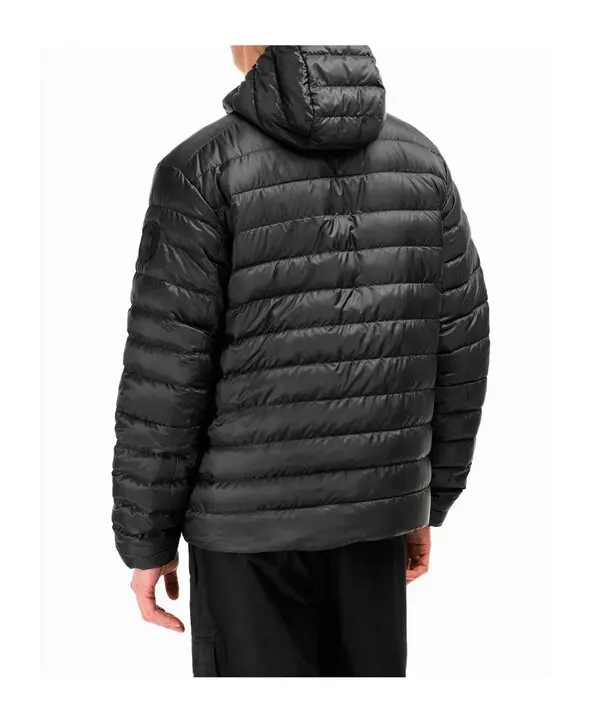Canada Goose Quilted Zip-up Puffer Jacket - Black