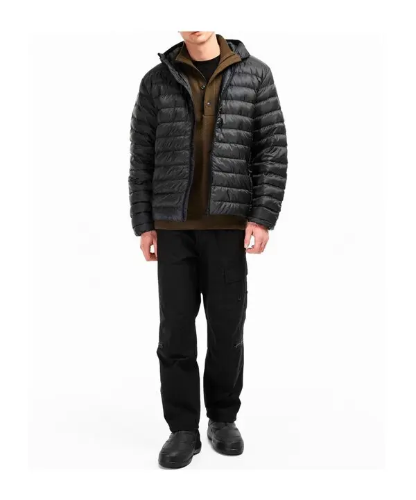 Canada Goose Quilted Zip-up Puffer Jacket - Black