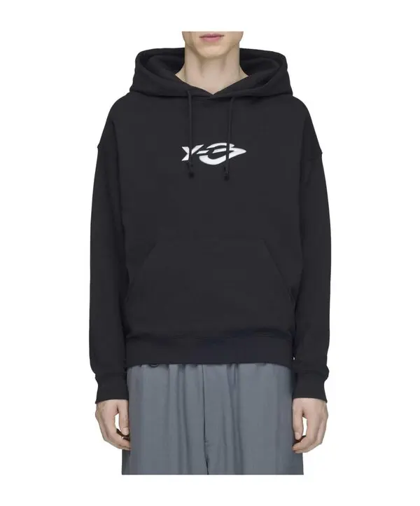 Y3 French Terry Liquid Logo Hoodie