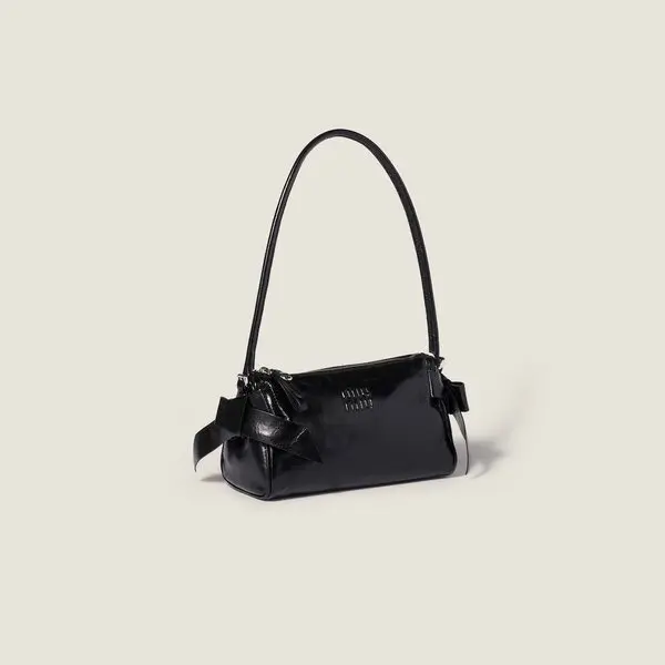 Miu Miu Shiny Leather Pouch