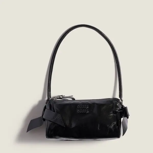 Miu Miu Shiny Leather Pouch