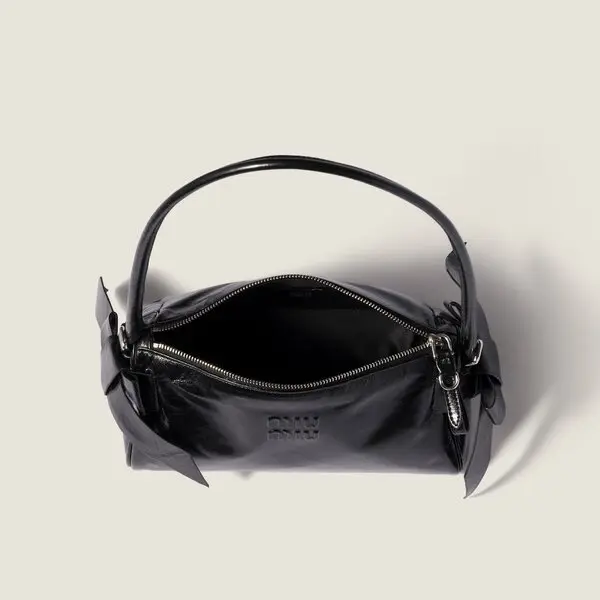 Miu Miu Shiny Leather Pouch