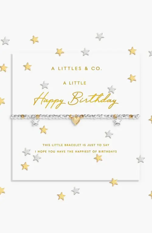 A LITTLES & CO Sparkle Confetti A Little 'happy Birthday' Bracelet