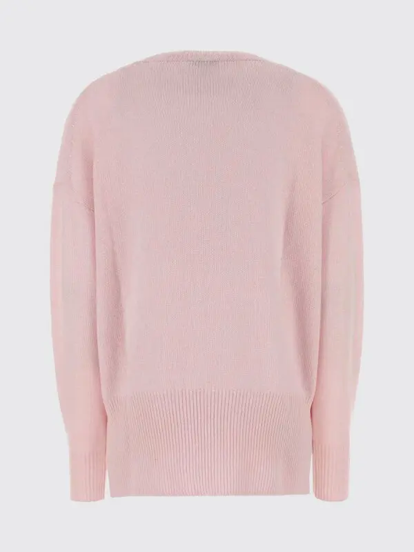 JIL SANDER Ribbed Knit Sweater - Grey 1