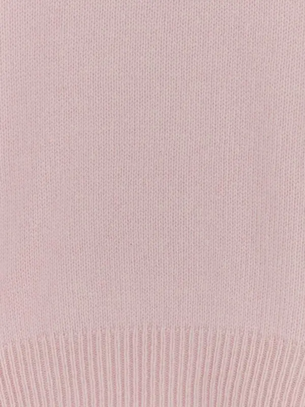JIL SANDER Ribbed Knit Sweater - Grey 1