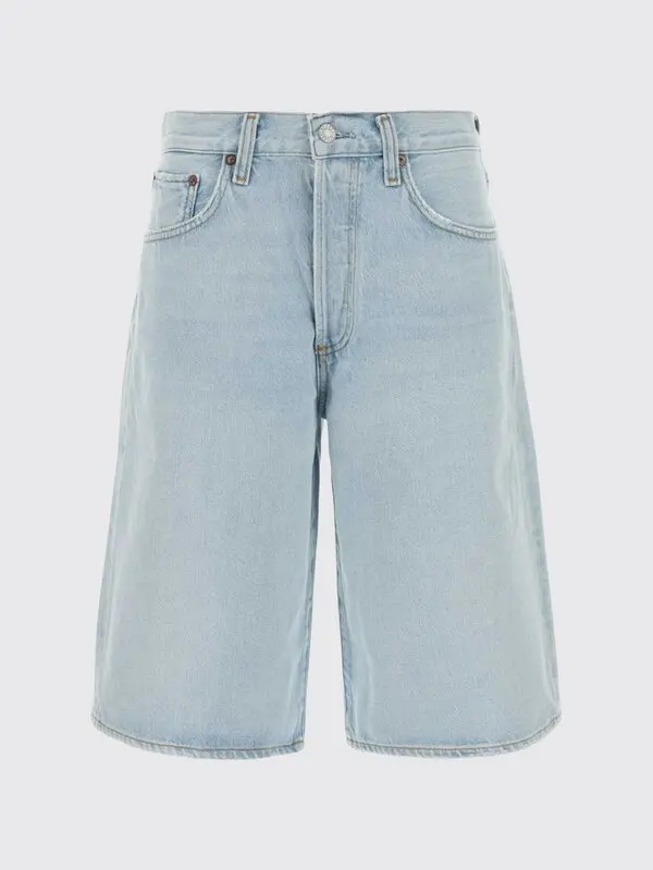 AGOLDE Light Wash Shorts