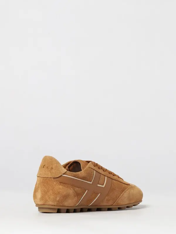 Hogan Suede Lace-up Sneakers - Beige