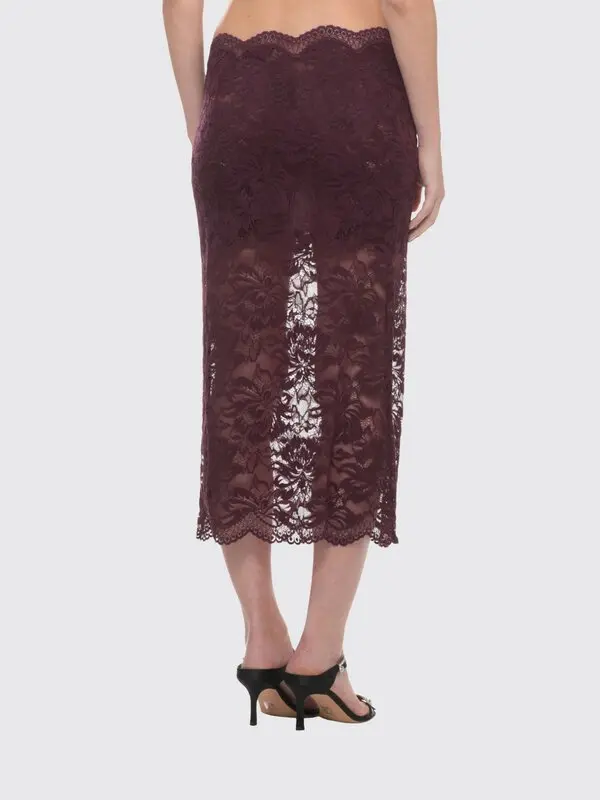 Rabanne Lace Midi Skirt
