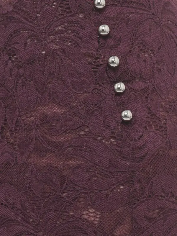 Rabanne Lace Midi Skirt