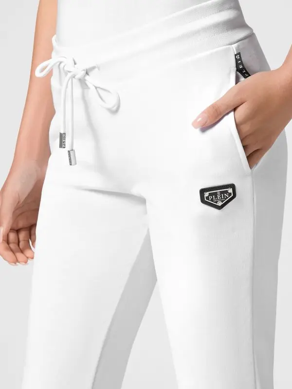 Philipp Plein Jersey Track Trousers - White