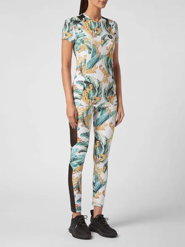 PLEIN SPORT Graphic Print T-shirt