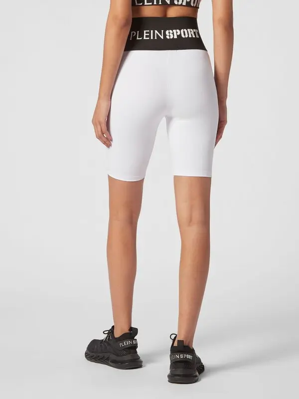 PLEIN SPORT Biker Shorts