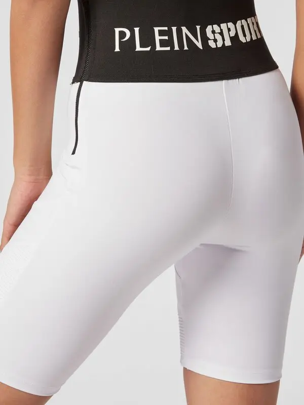 PLEIN SPORT Biker Shorts