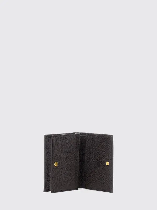 Valentino Garavani Vlogo Signature Grained Calfskin Bifold Wallet