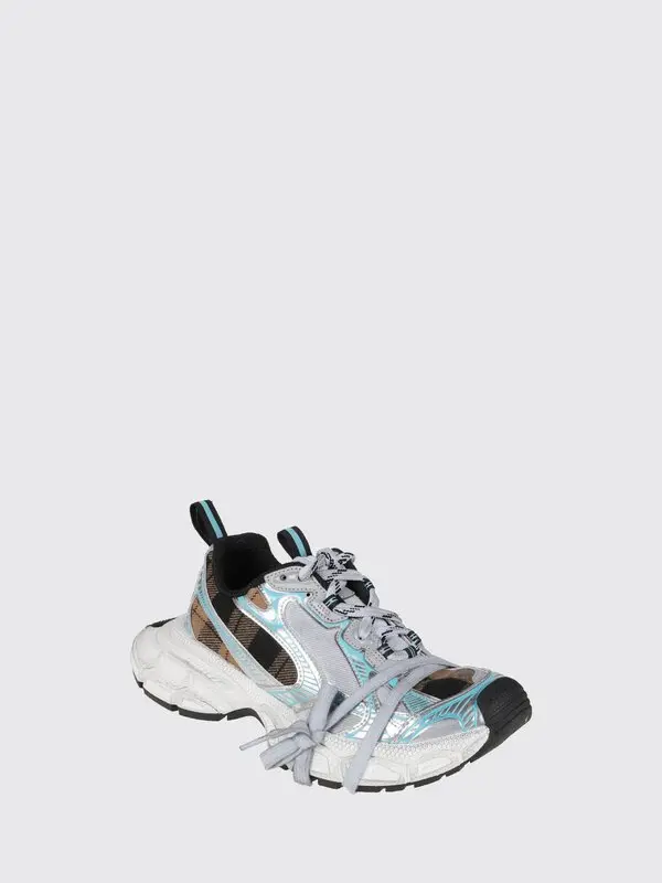 Balenciaga Lace-up Sneakers - Blue
